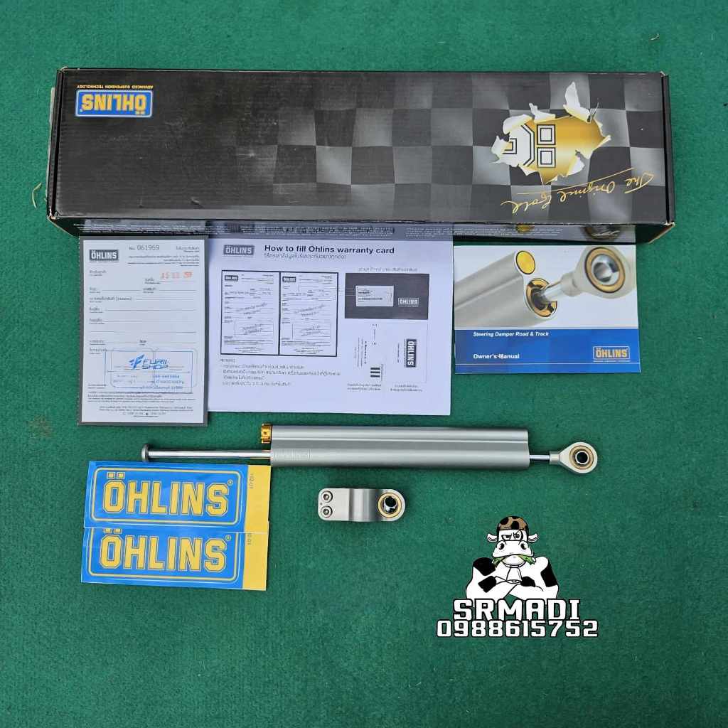 SR400 กันสะบัด OHLINS SD Universal Steering damper stroke | Shopee Thailand