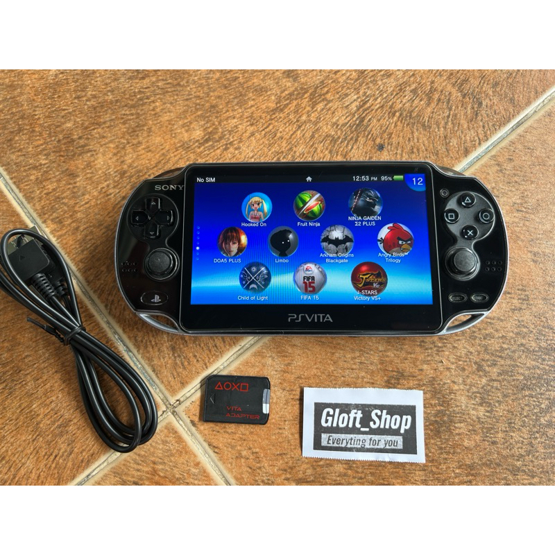 SONY PSVITA 1000 เมม 64GB/128GB ใช้งานได้ปกติ ลงเกมได้เองผ่าน wifi พร้อมเล่น | Shopee Thailand
