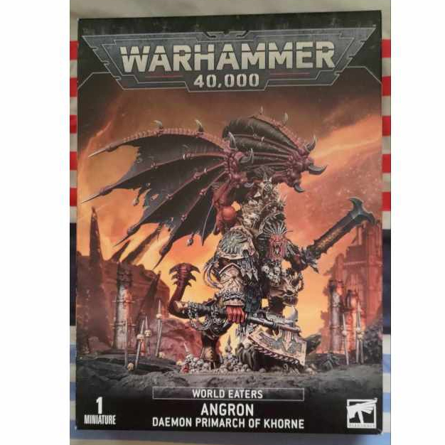 Warhammer 40k : World Eaters : Angron Daemon Primarch of Khorne ...