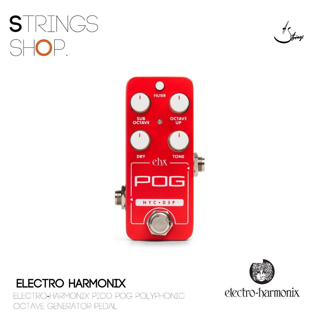 เอฟเฟคกีตาร์ Electro-Harmonix Pico POG Polyphonic Octave Generator Pedal | Shopee Thailand