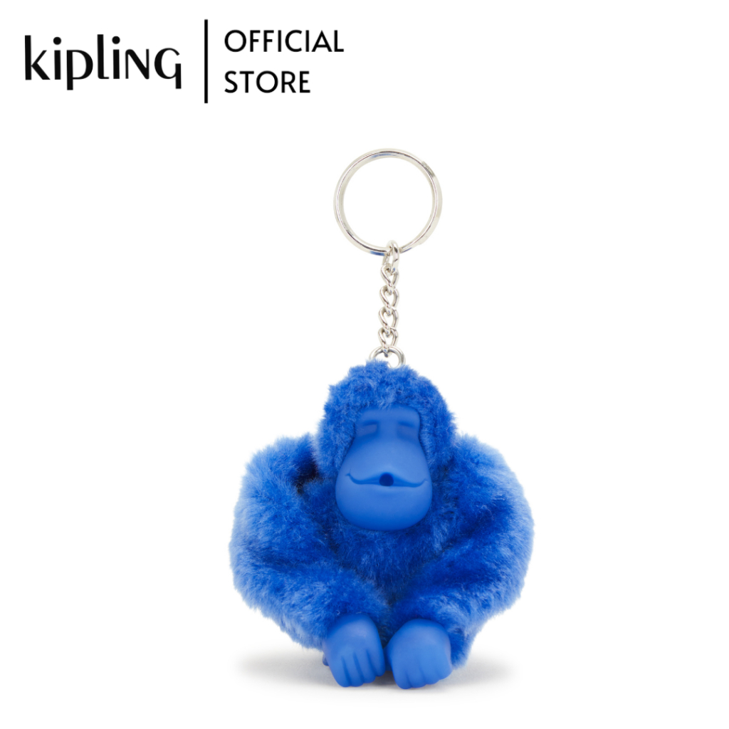KIPLING รุ่นพวงกุญแจลิง MONKEYCLIP M HAVANA BLUE | Shopee Thailand