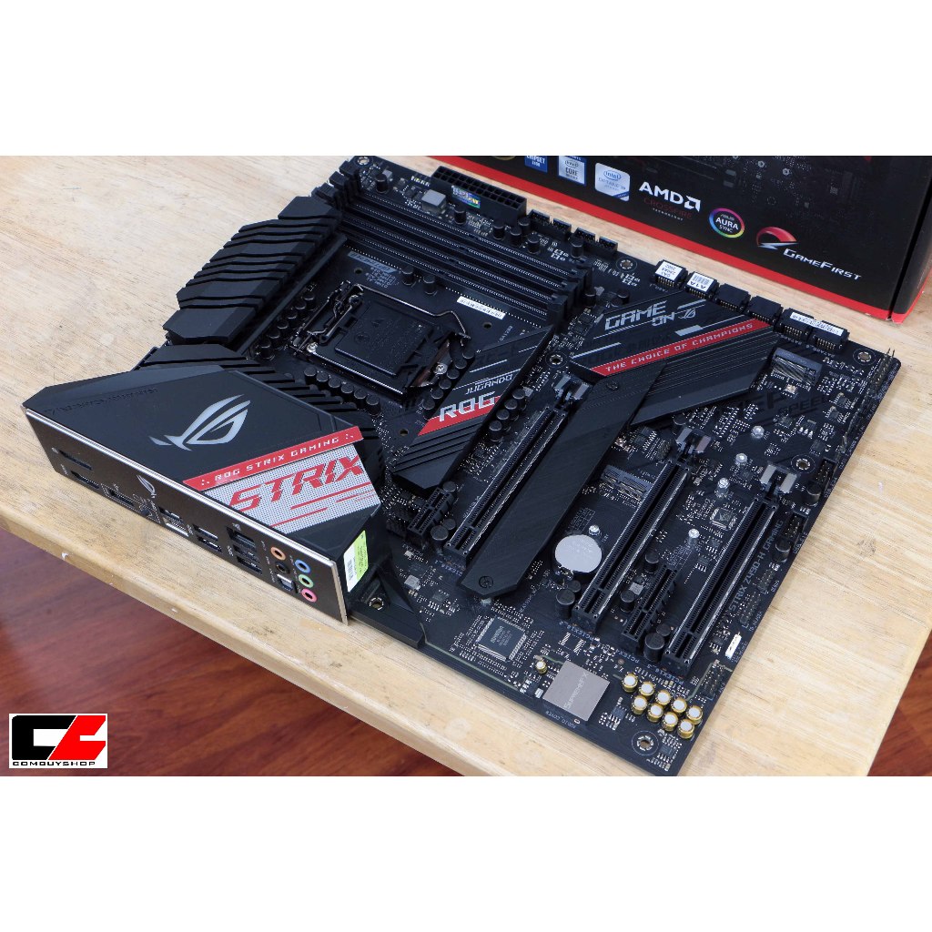 MB ASUS ROG STRIX Z490-H GAMING LGA1200 [ Support Cpu Intel 10th Gen ...