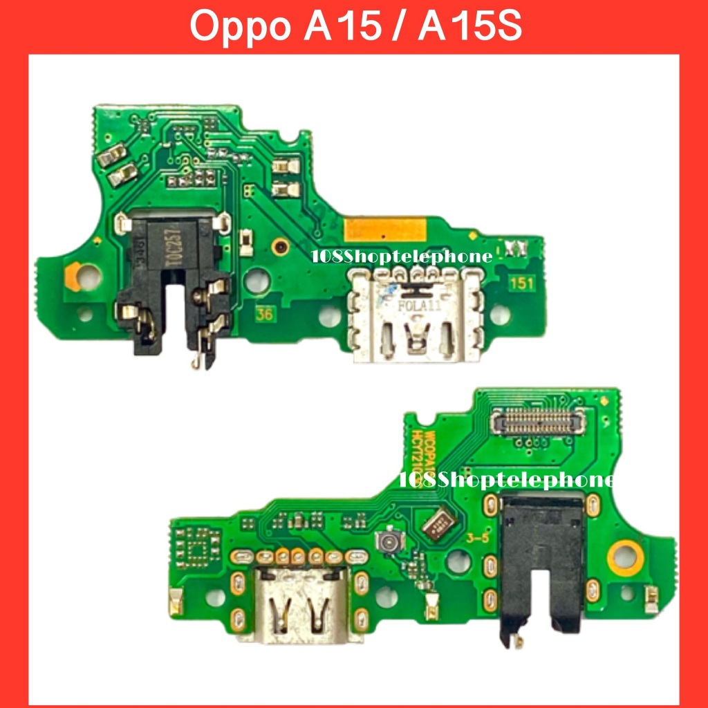 แพรตูดชาร์จ（Charging Port Flex）OPPO A15 / A15s | Shopee Thailand