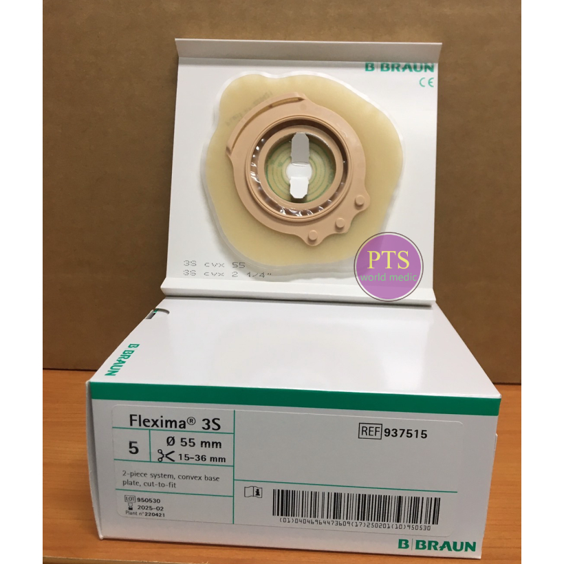 แป้นรูเปิด B-Braun Flexima Convex นิ่มยืดหยุ่น (1 ชิ้น) | Shopee Thailand