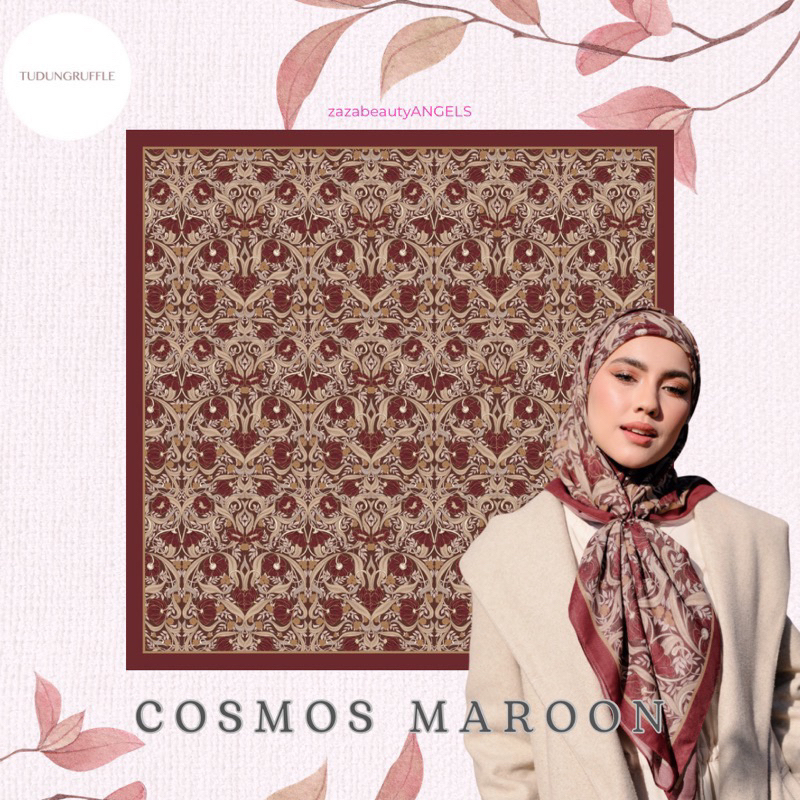 ผ้าคลุม tudung ruffle | Shopee Thailand