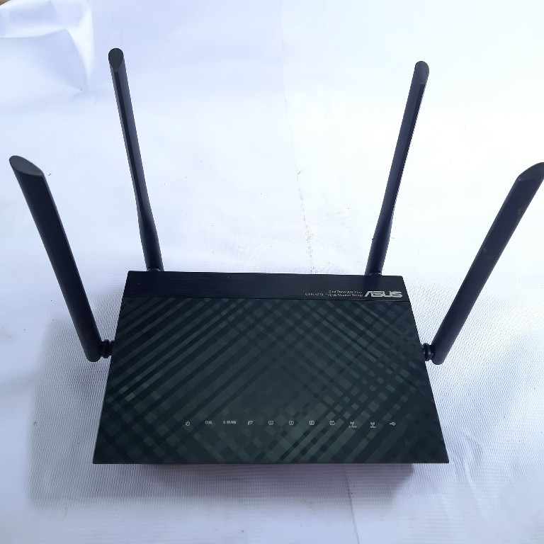 เราเตอร์ไวไฟ ASUS DSL-AC52U ไม่มีอะแดปเตอร์ เทสแล้วใช้งานได้ปกติ ...