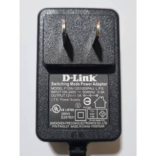 D-LINK Power Supply Adapter อะแดปเตอร์ D LINK 12V 1A (ของแท้) Jack เล็ก ...
