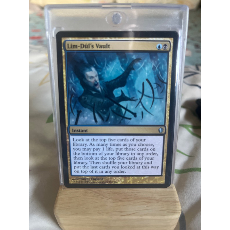 การ์ด MTG Lim-Dul’s Vault Commander Magic the gathering EDH รุ่น C13 ...