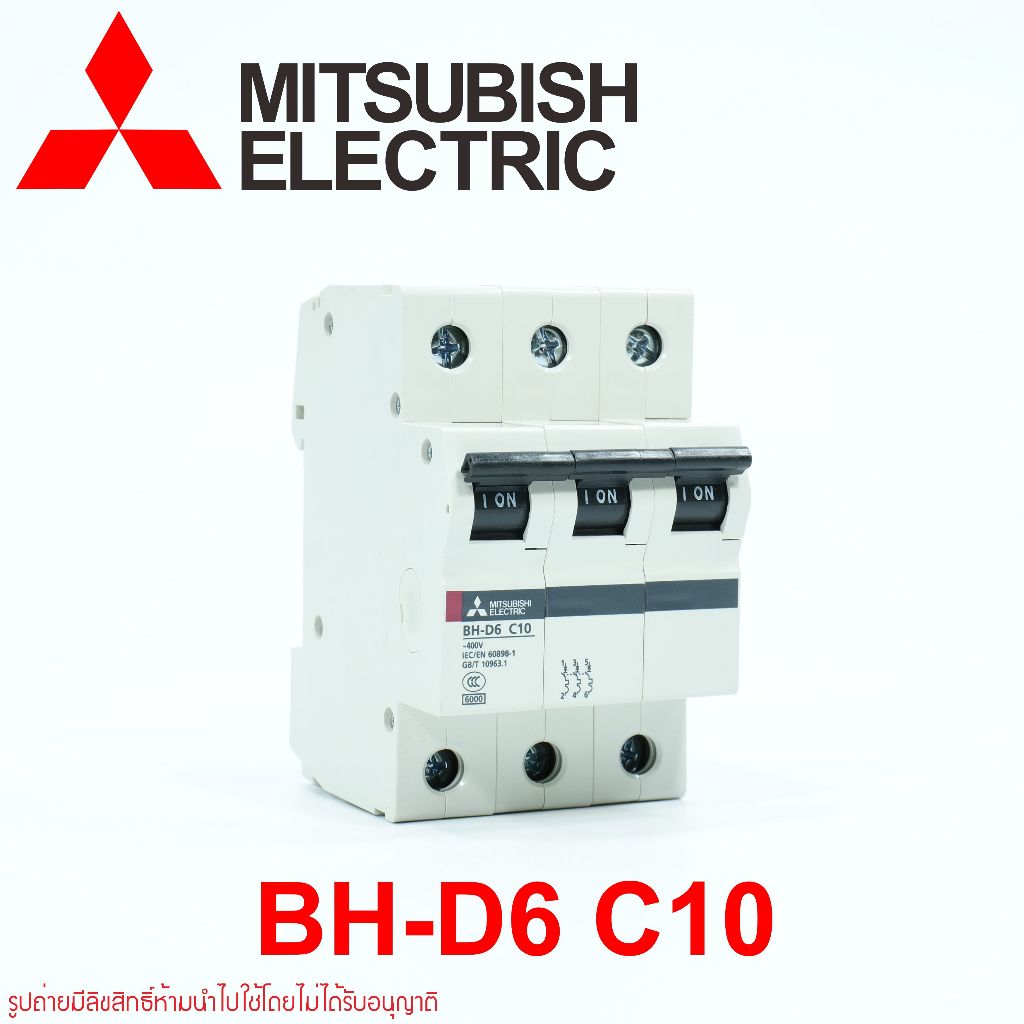 3P BH-D6 MITSUBISHI Miniature Circuit Breaker MCB BH-D6 MITSUBISHI BH-D6 3P MITSUBISHI 3P BH-D6 ...