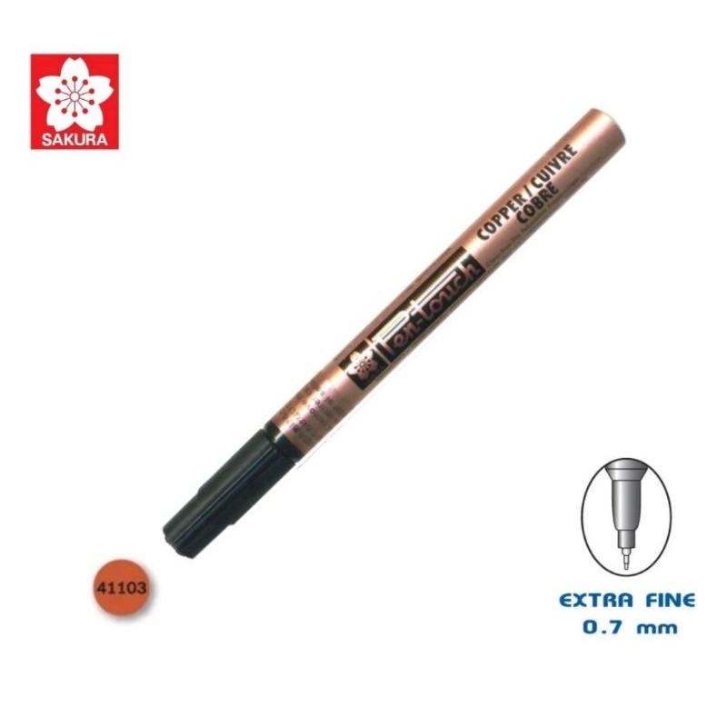 SAKURA ปากกาเพ้นท์ หัวเข็ม Extra Fine ขนาด 0.7มม. XPSK | Shopee Thailand