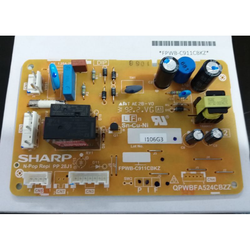 แผงเมนบอร์ดตู้เย็นชาร์ปSHARPC911 | Shopee Thailand