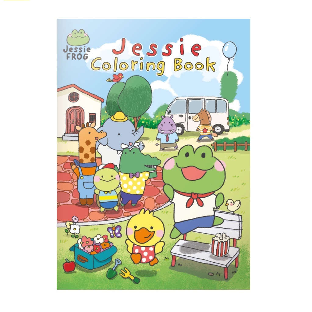 พร้อมส่ง หนังสือ ระบายสี coloring book - Amiko, coloring book - Cat ...