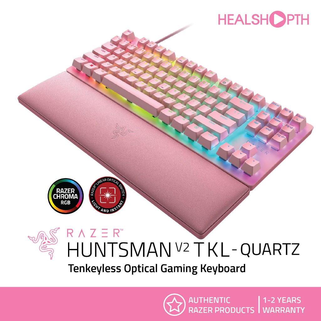 คีย์บอร์ด Razer Huntsman V2 Tenkeyless - Quartz Tenkeyless Optical ...