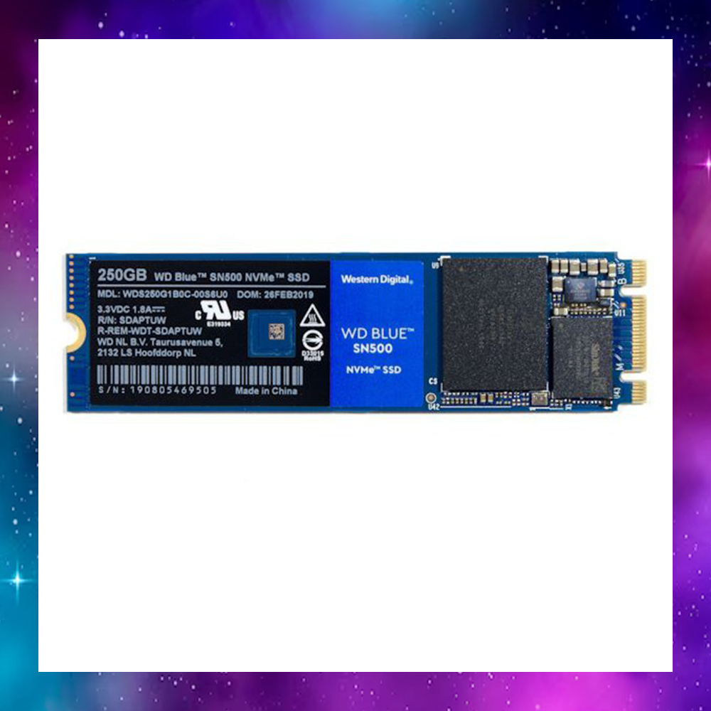 250 GB SSD (เอสเอสดี) WD BLUE SN500 PCIe/NVMe M.2 2280 (WDS250G1B0C ...