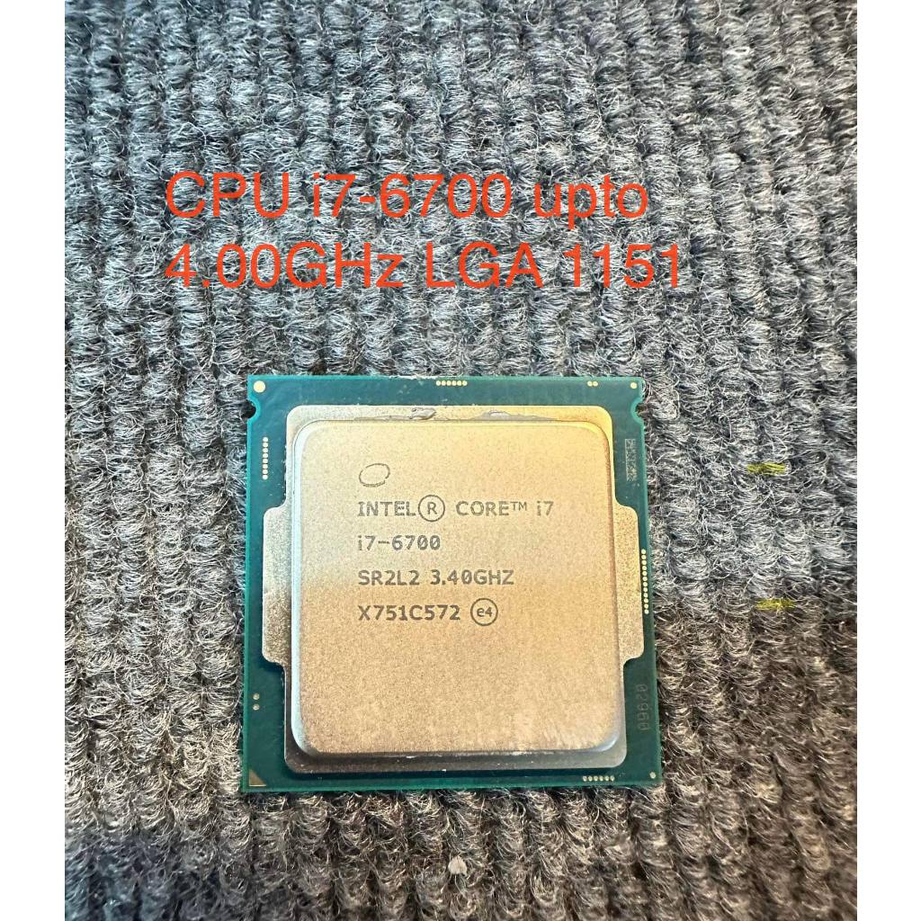 CPU i7-6700/ i7-7700 LGA 1151 Gen 6 สภาพดี สวย มือ2 ไช้งานปกติ แถม ...
