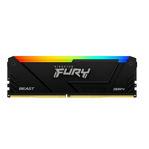 KF432C16BB2A/8 /8GB 3200MT/s DDR4 CL16 DIMM FURY Beast RGB | Shopee ...