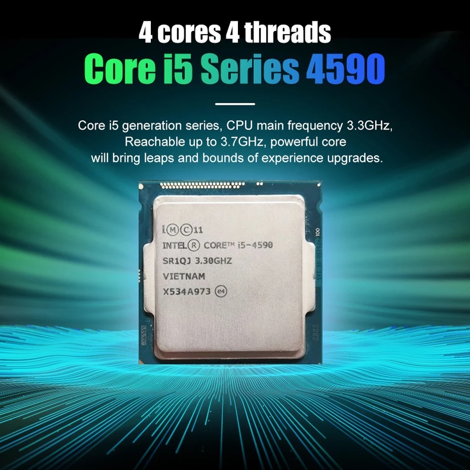 cpu core i5 4570 gen 4 ใสบอร์ด 1150 เป็น Chip CPU ใช้เพื่อการอัพเกรด ...