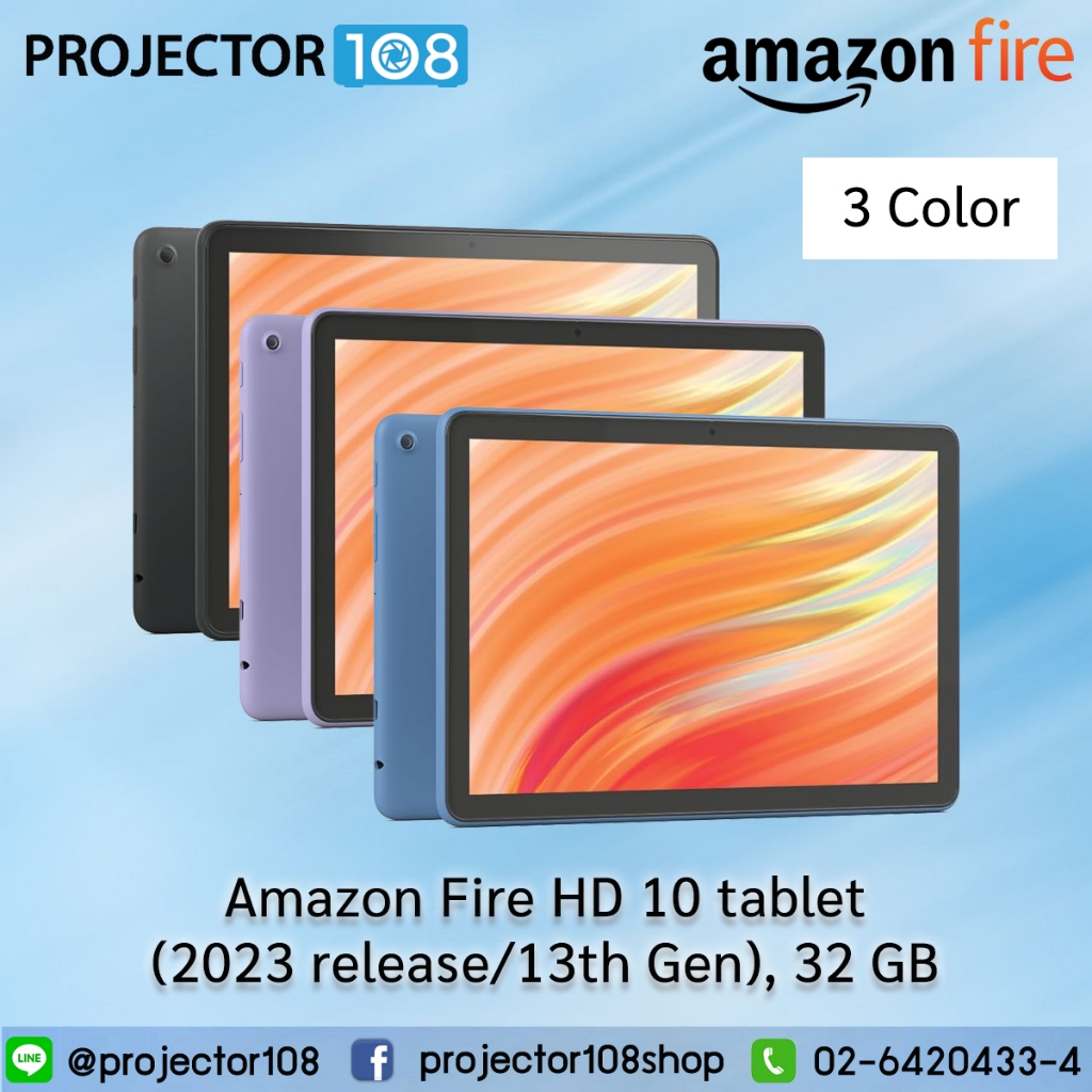 Amazon Fire HD 10 tablet, built for relaxation, 3 GB RAM, latest model ...