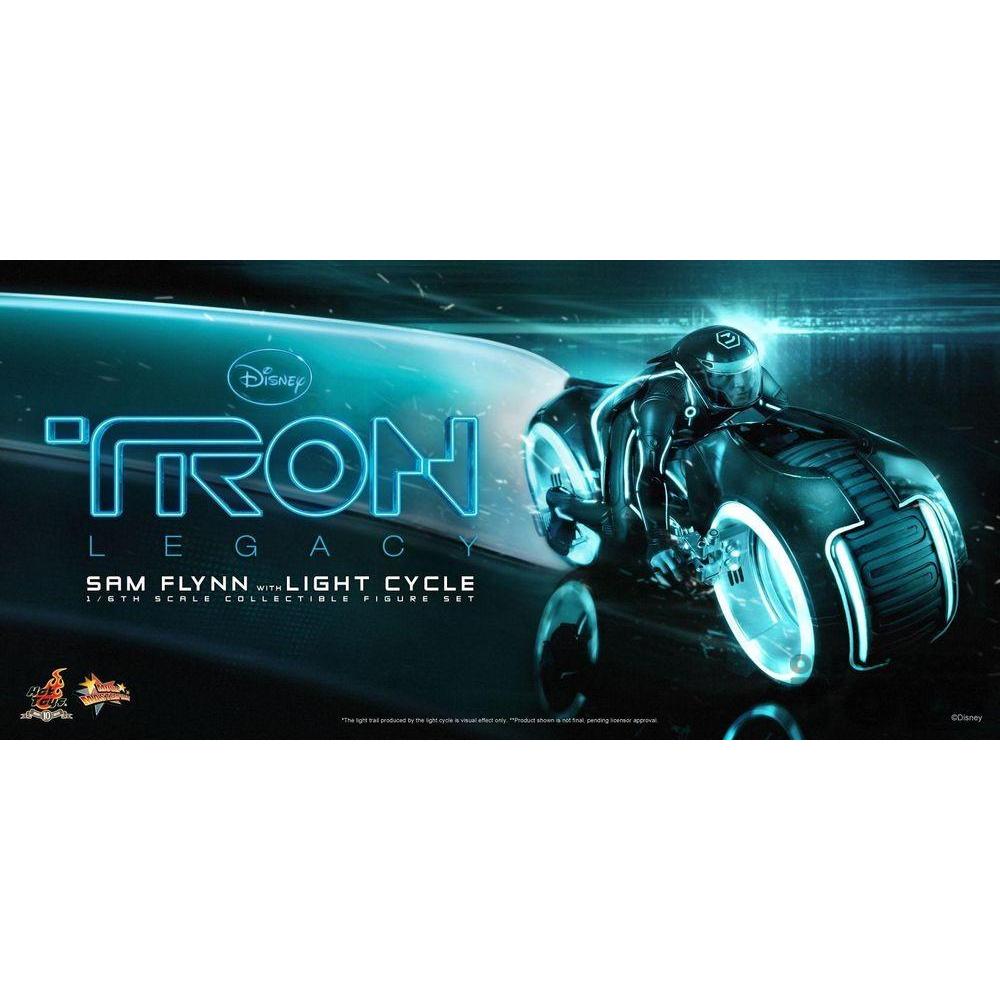 ( พร้อมส่ง ) HOT TOYS - SAM FYNN WITH LIGHT CYCLE - MMS142 - TRON ...