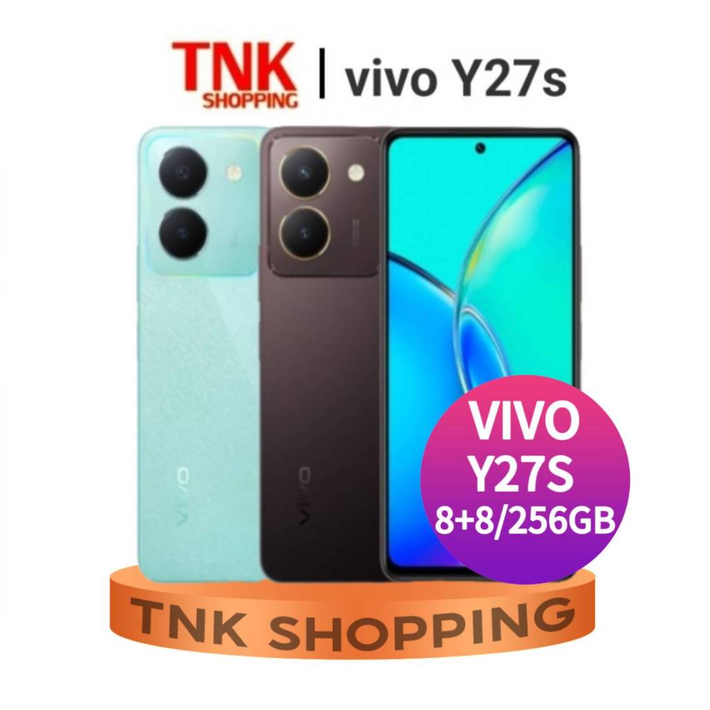 VIVO Y27s (8+8/256GB) ใหม่ล่าสุด|แบตเตอรี่ 5,000mAh | Shopee Thailand