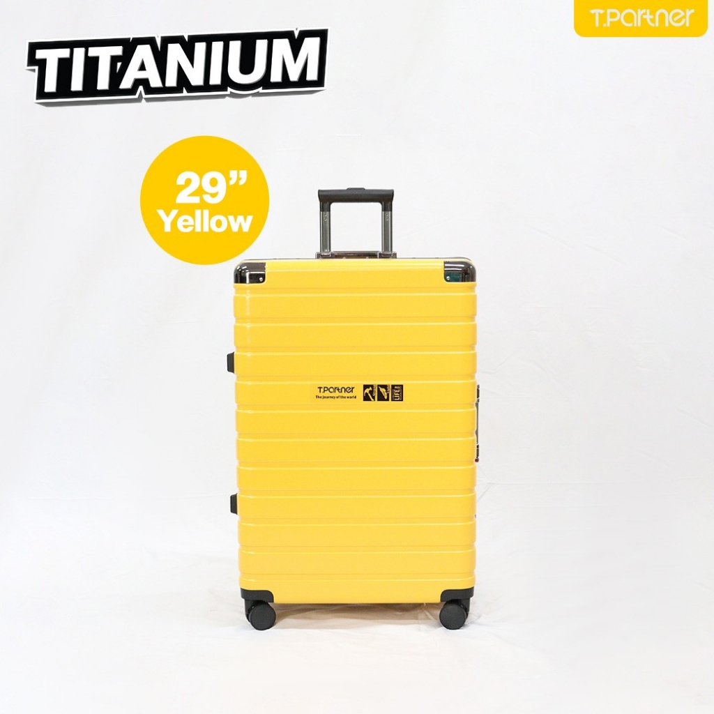 [รับประกัน3ปี] Tpartner กระเป๋าเดินทางรุ่น Titanium กระเป๋าเดินทางพันธ์ ...