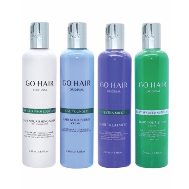 GO HAIR โกแฮร์ มีให้เลือก 4สูตร ขนาด 250ml. | Shopee Thailand