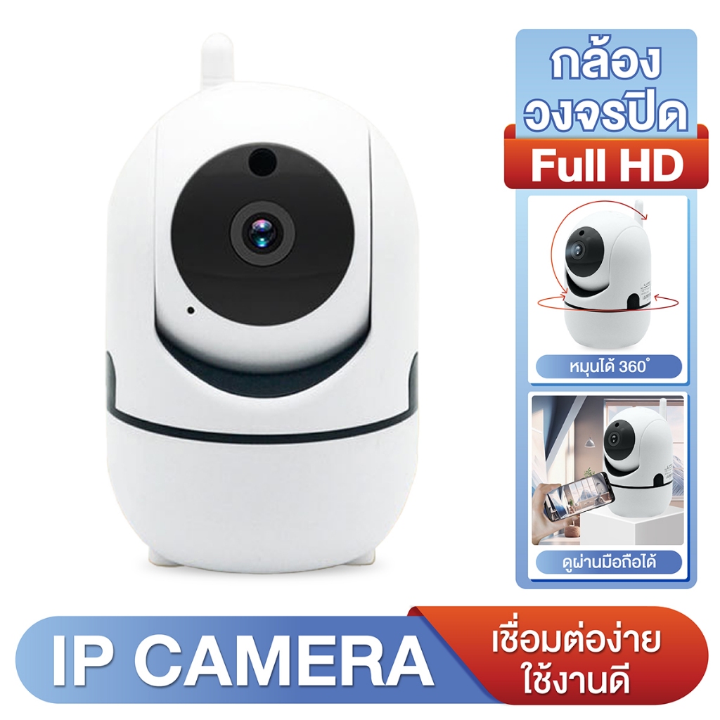 ACEHOME กล้องวงจรปิด IP Camera 1080P ( YCC365 Plus ) กล้องวงจรปิด HTD ...