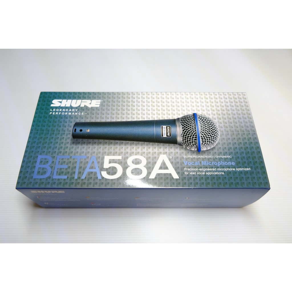 ไมโครโฟน microphone Beta 58 ไมค์โครโฟนพร้อม กระเป๋าหนัง คุณภาพเสียงดี ...