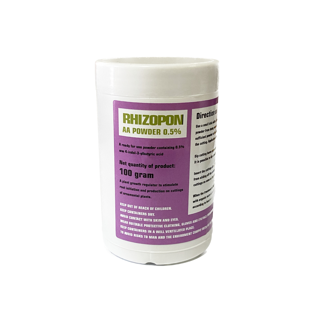 ผงฮอร์โมน ออกแบบมาเพื่อกระตุ้นการพัฒนาของรากในการปักชำ Rhizopon 100g ...