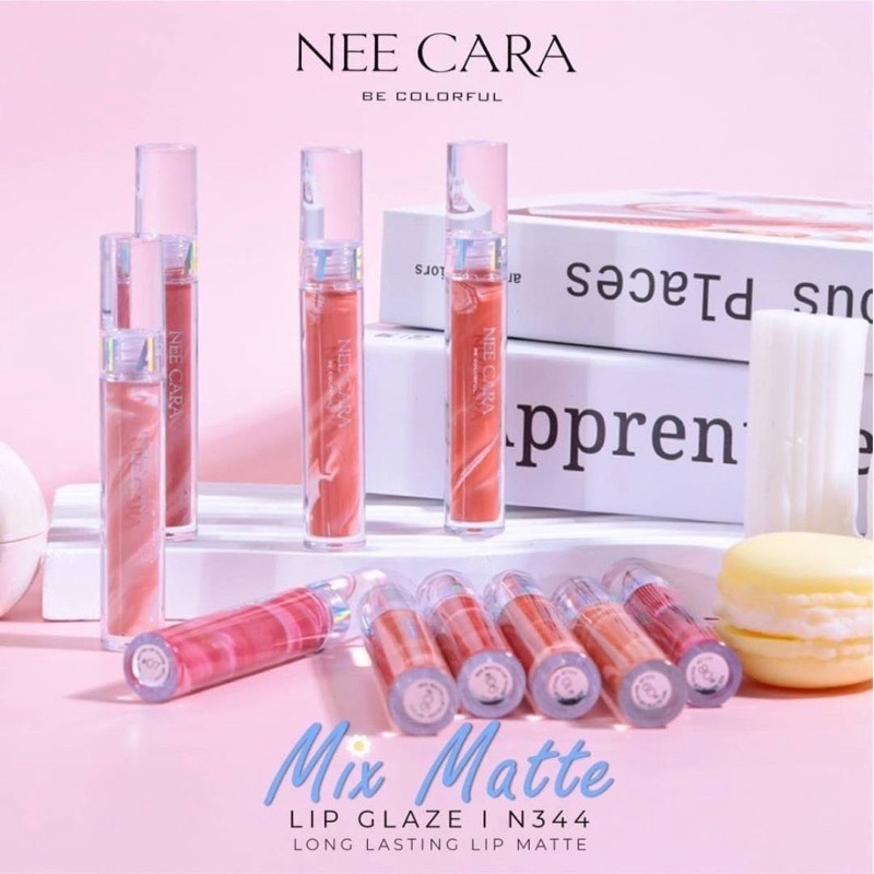 NEE CARA (N344) นีคาร่า บี คัลเลอร์ฟูล มิกซ์ แมท ลิปเกรซ 3.7g | Shopee ...