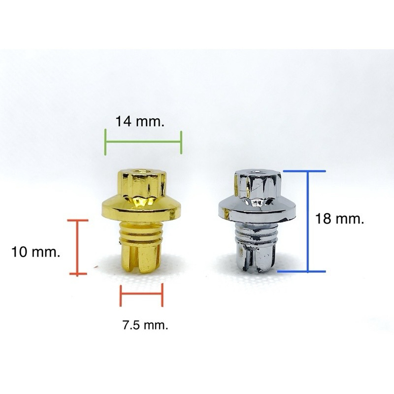ส่งจากไทย ส่งเร็วมาก หมุดล้อ BBs Lm Rs Work S13P M13P L13P ขนาด 7.8 mm ...