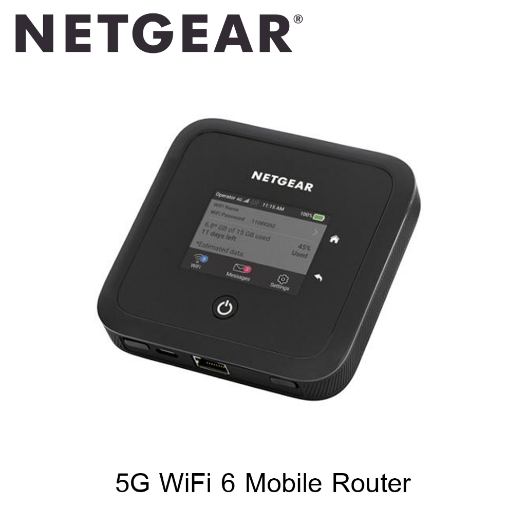 NETGEAR MR5200 Nighthawk M5 5G WiFi 6 Mobile Router เราเตอร์ใส่ซิม 5G ...