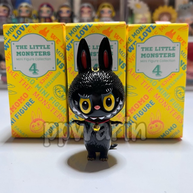 (พร้อมส่ง) Popmart How2work Labubu Zimomo The little monsters series 4 ...