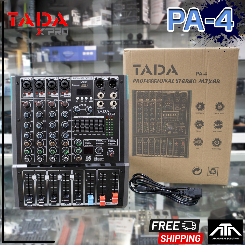 TADA PA -4 มิกซ์เซอร์ PA-4 มิกซ์เซอร์ PA4 มิกซ์เซอร์ | Shopee Thailand