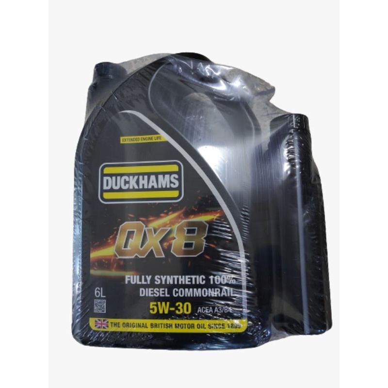 น้ำมันเครื่อง Duckhams ดีเซล QX8 5W-30 6L+1 | Shopee Thailand