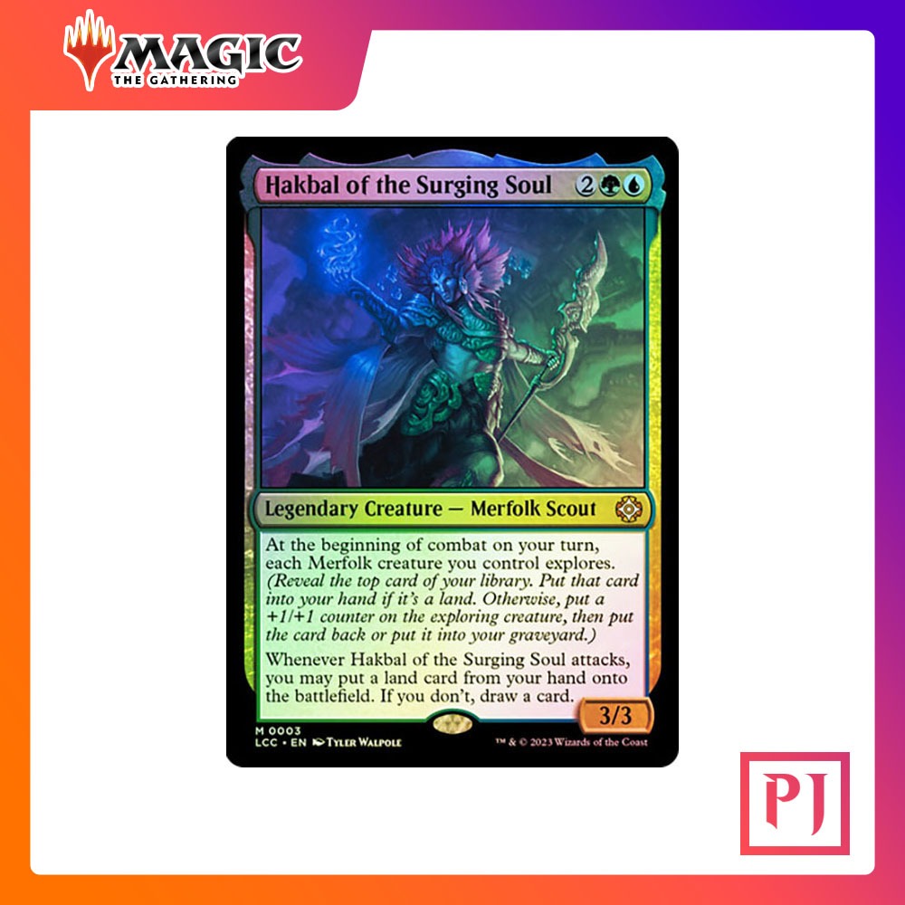 [MTG] Hakbal of the Surging Soul [LCC] [MULTI] [MYTHIC] [FOIL] [ENG ...