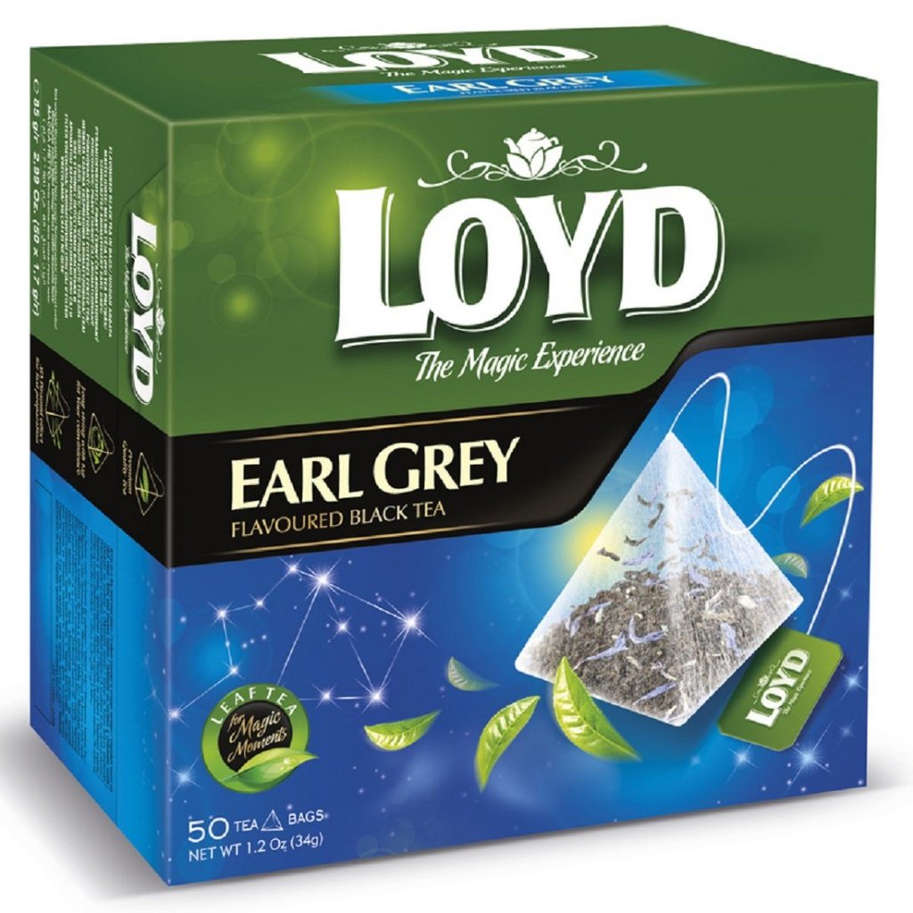 LOYD Earl Grey Tea (Foil Wrapped) Box of 20 - 35g | Shopee Thailand