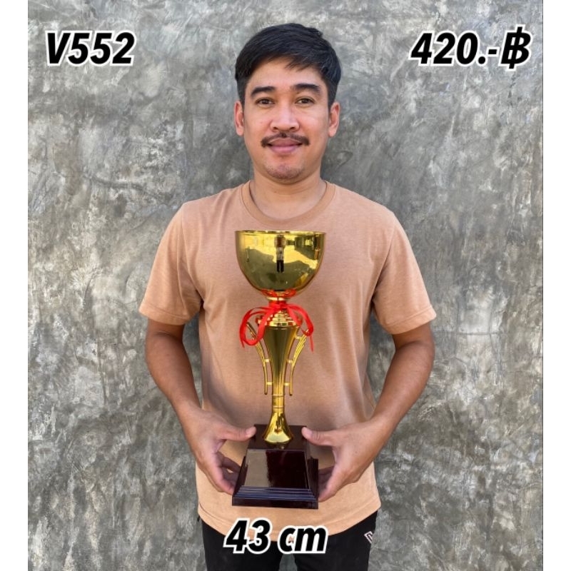 ถ้วยรางวัล victory V550-552 ตัวถ้วยเป็นโลหะตัวฐานเป็นพลาสติก | Shopee Thailand