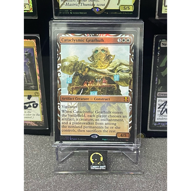 (MTG)(Masterpiece Series: Inventions) Cataclysmic Gearhulk (Foil)(NM ...