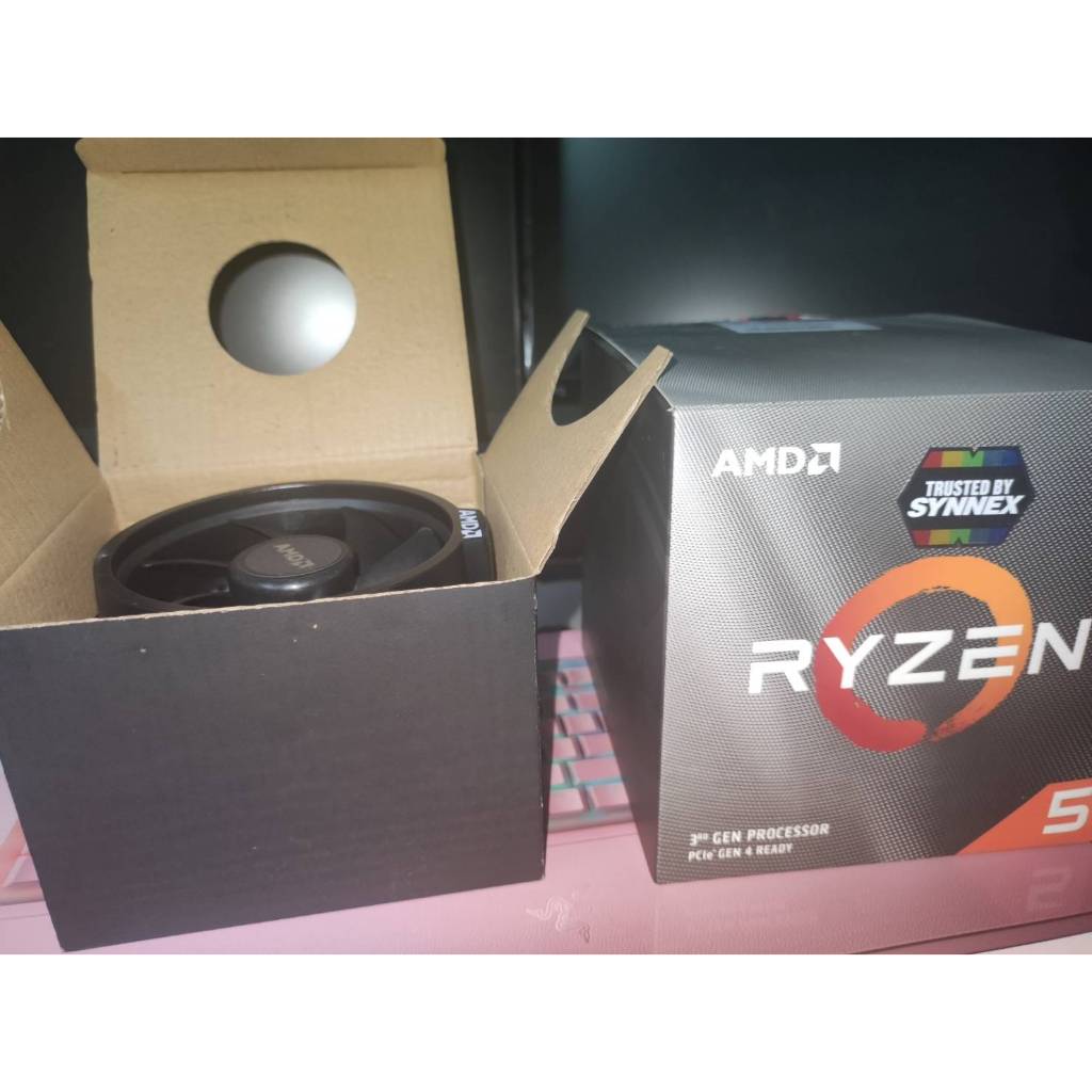 พัดลม CPU AMD Ryzen 5 3600XT ไม่เคยแกะใช้สภาพใหม่มากวางเทียบมือ1ก็แยกไม่ออก | Shopee Thailand