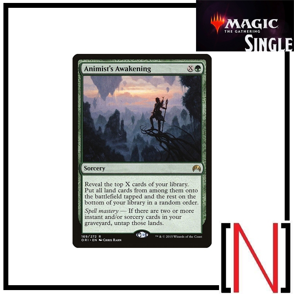 [MTG][Single][ORI] Animist's Awakening ระดับ Rare [ภาษาอังกฤษ] | Shopee ...