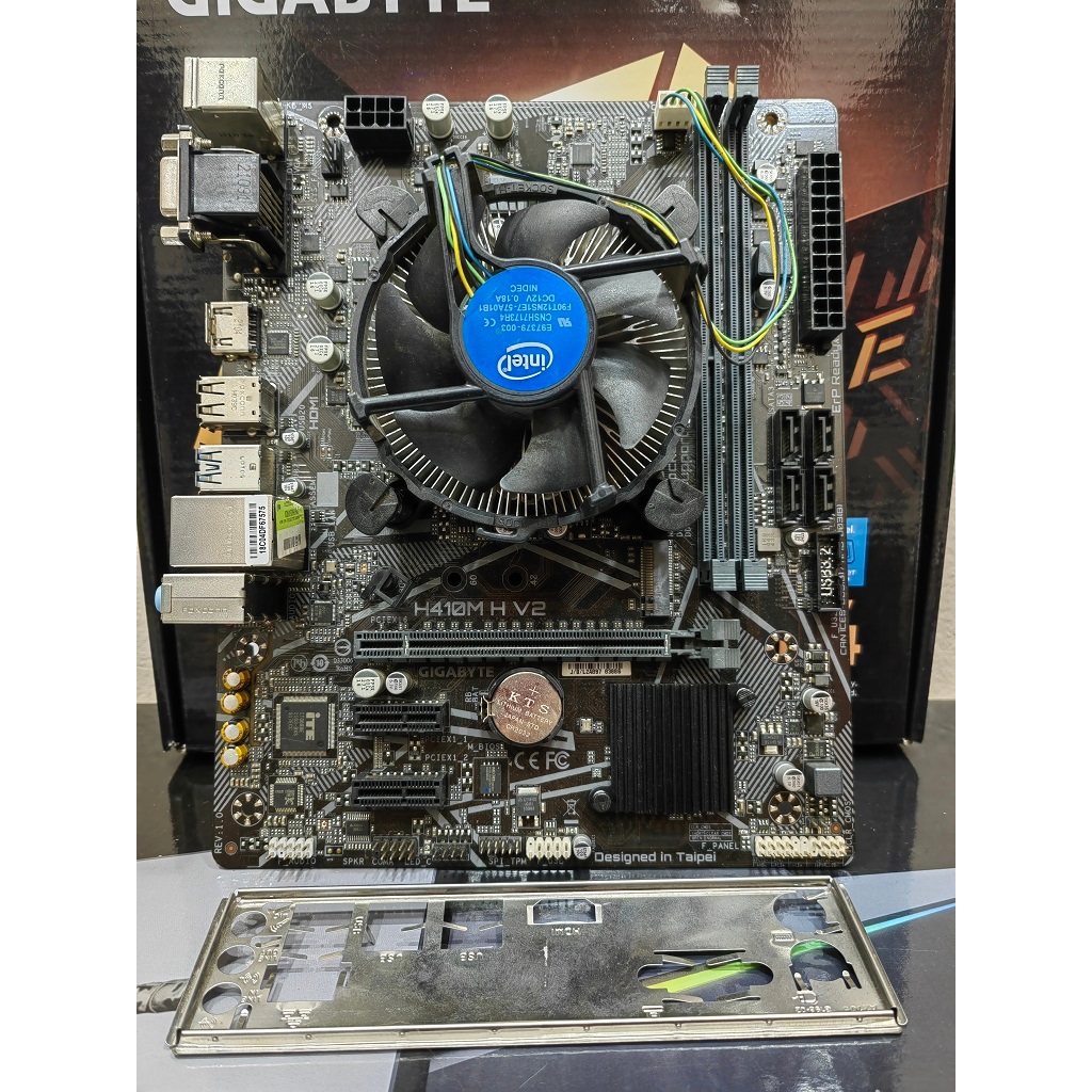 CPU G6400 + H410M-H V2 (Socket 1200) Gen10 | Shopee Thailand