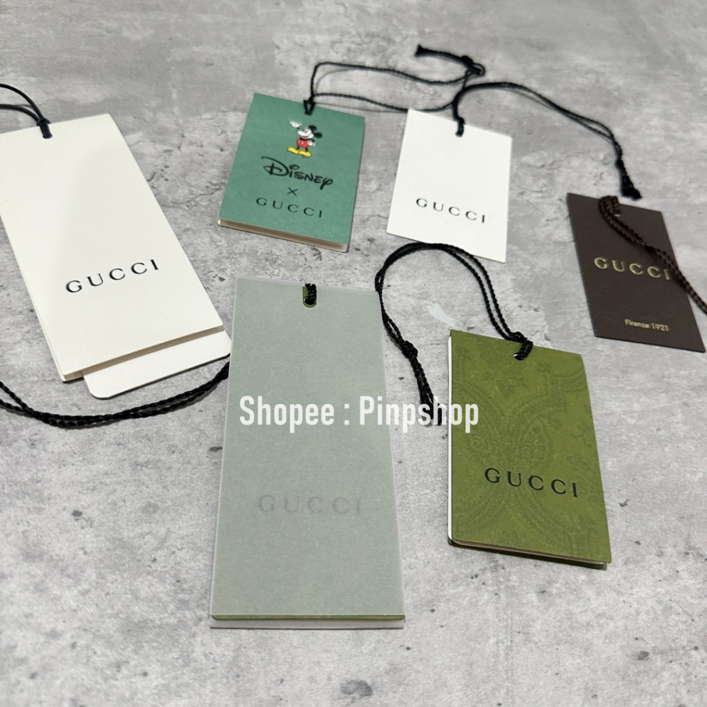 *อ่านรายละเอียดก่อนสั่ง* Gucci การ์ดกระดาษ แคร์การ์ด กุชชี่ ของแท้ ป้าย ...