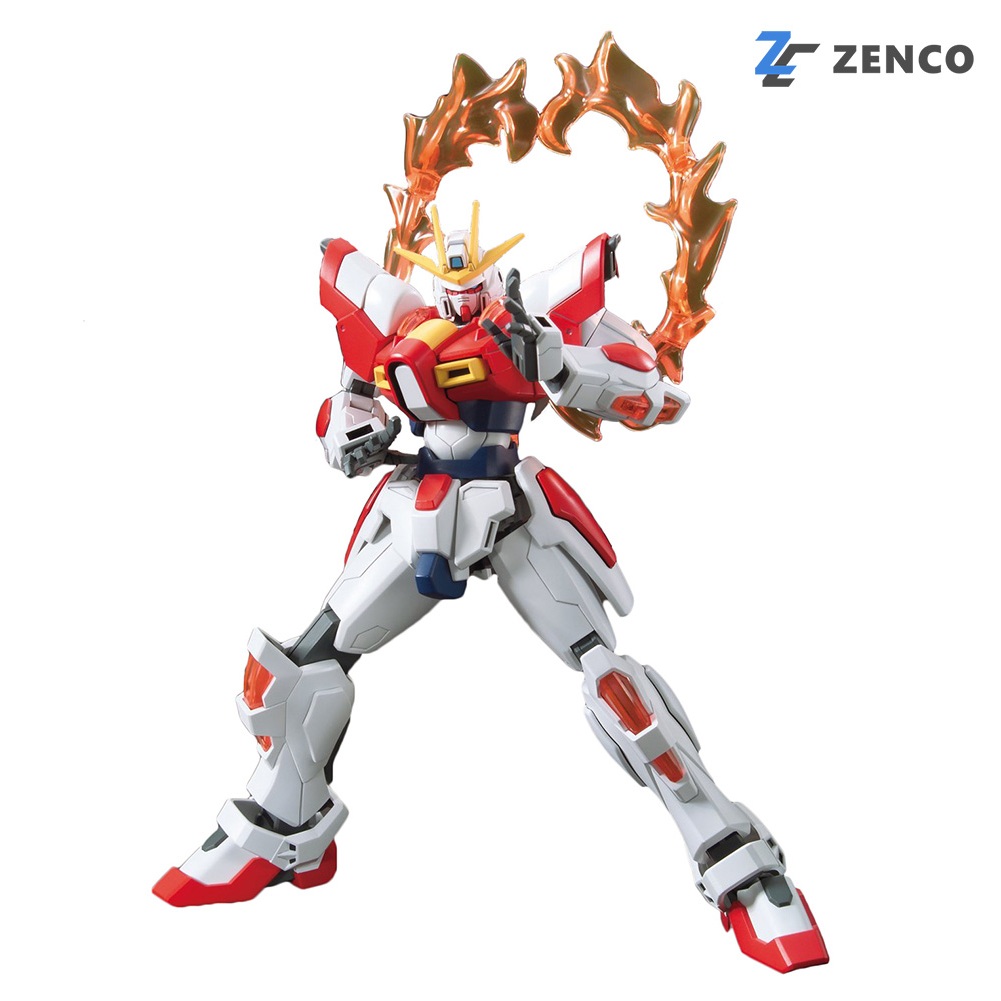 Bandai HG Build Burning Gundam 1/144 4573102603739 | Shopee Thailand
