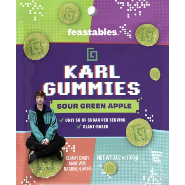 [พร้อมส่ง] Feastables Karl Gummy คาวกัมมี่ Mr Beast Gummies ของแท้ ...