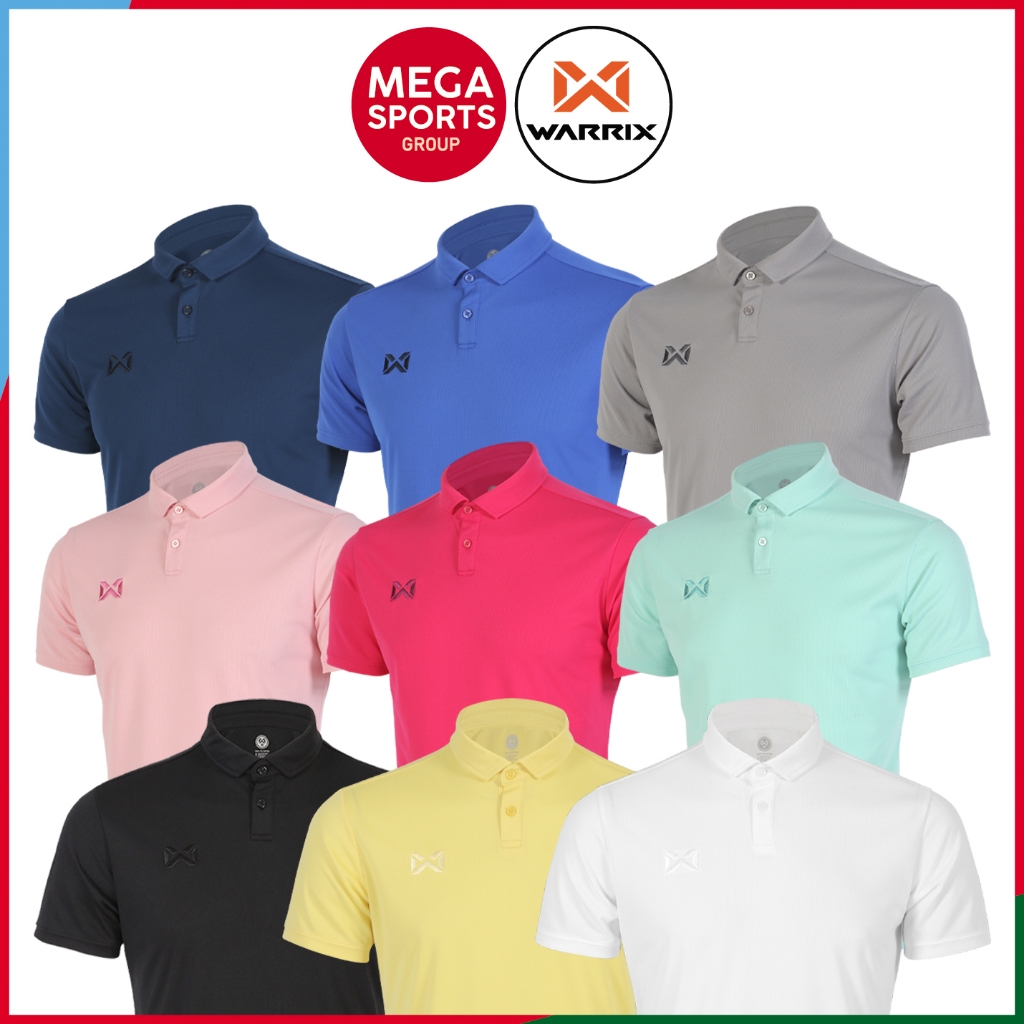 WARRIX เสื้อโปโล คอปก รุ่น PIN POLO SHIRT 232PLACL34 | Shopee Thailand