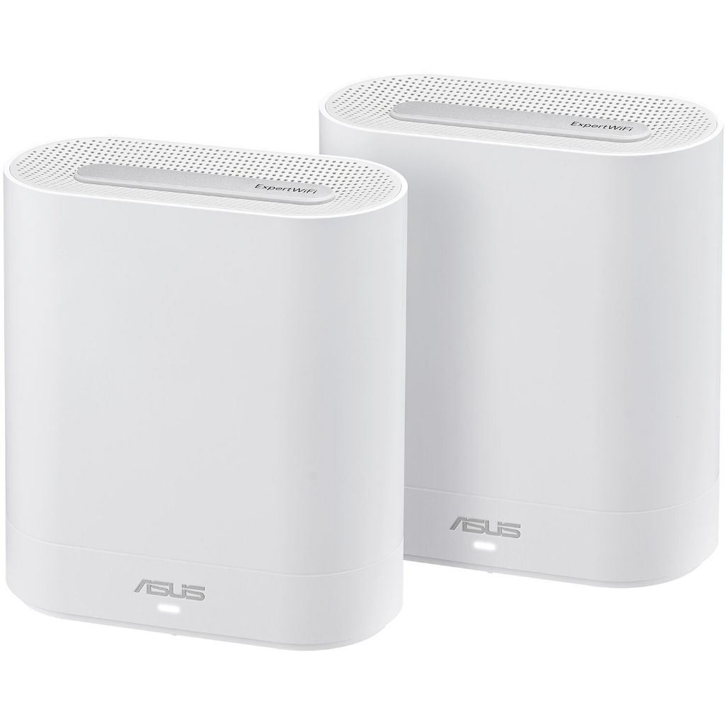 ASUS, ExpertWiFi EBM AX7800 Tri Band WiFi Router.(Pack 1 unit สีขาว ...