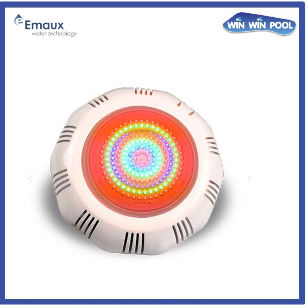 LED-TP100 โคมไฟใต้น้ำสระว่ายน้ำ emaux 8w/12V/AC มี4รุ่น white,Warm ...