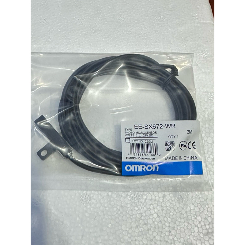 เซ็นเซอร์ก้ามปู PHOTO MICROSENSOR เซ็นเซอร์ 4 สาย ของใหม่ EE-SX670-WR ...