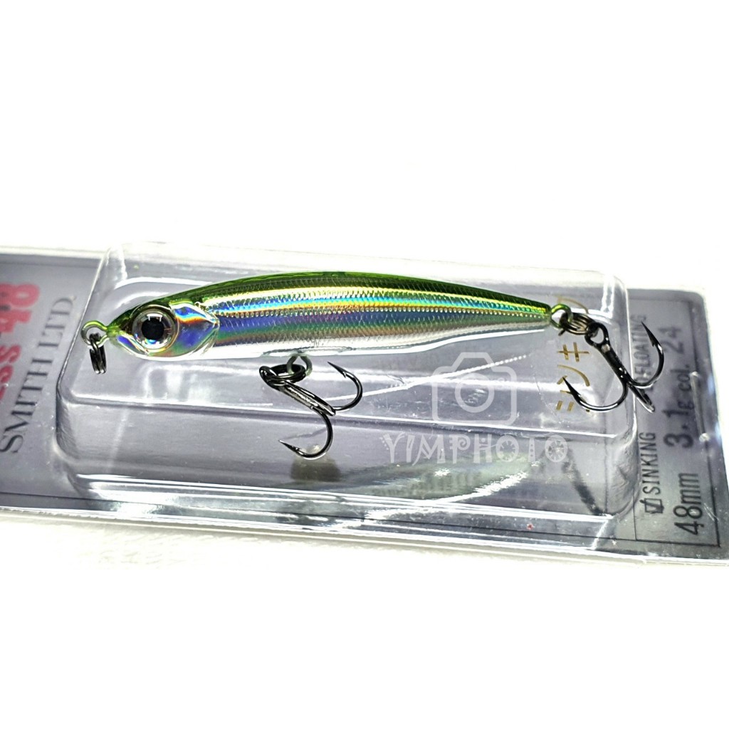 Smith Shirasu Minnow Lipless 48 lls 3.1g. sinking จมโคลง ของแท้100% ...